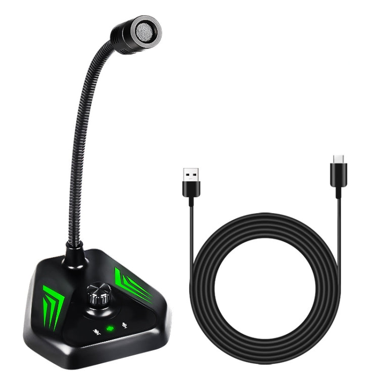 MI520 Desktop Computer Gooseneck Condenser Microphone USB Version with ...