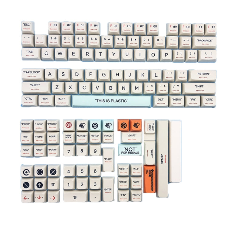 Plastic 128 Keys Sublimation Mechanical Keyboard PBT Keycaps – PROSERIES GO