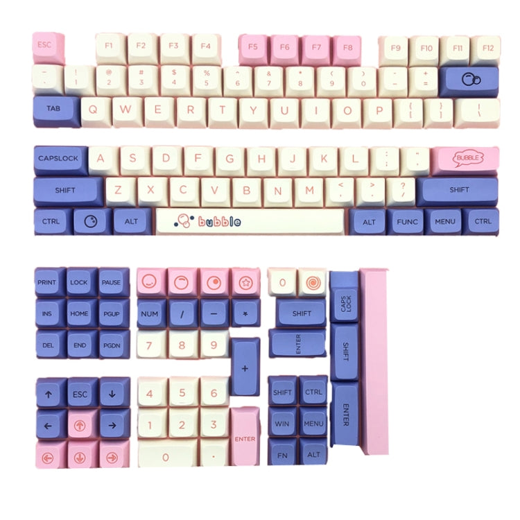 Bubble 127 Keys Sublimation Mechanical Keyboard PBT Keycaps – PROSERIES GO